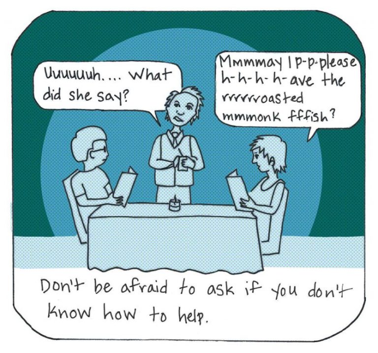 How to be a Fluent Ally to People Who Stutter (an illustrated guide ...
